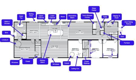 Tips on How to Read Mobile Home Floor Plans | Braustin Homes